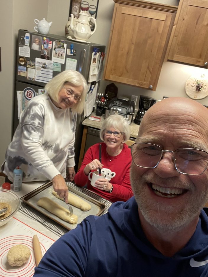 This is how they (nut)rolled: Visiting nurse spends day off making ...